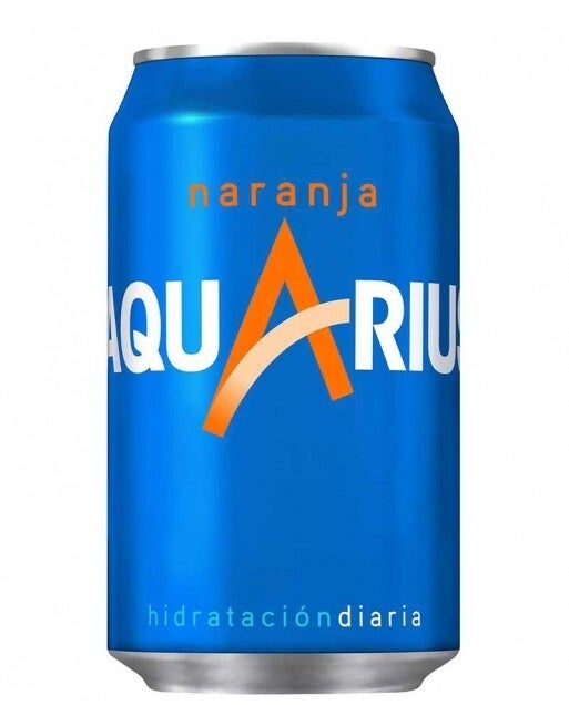 ORANGE SOFT DRINK 33CL AQUARIUS